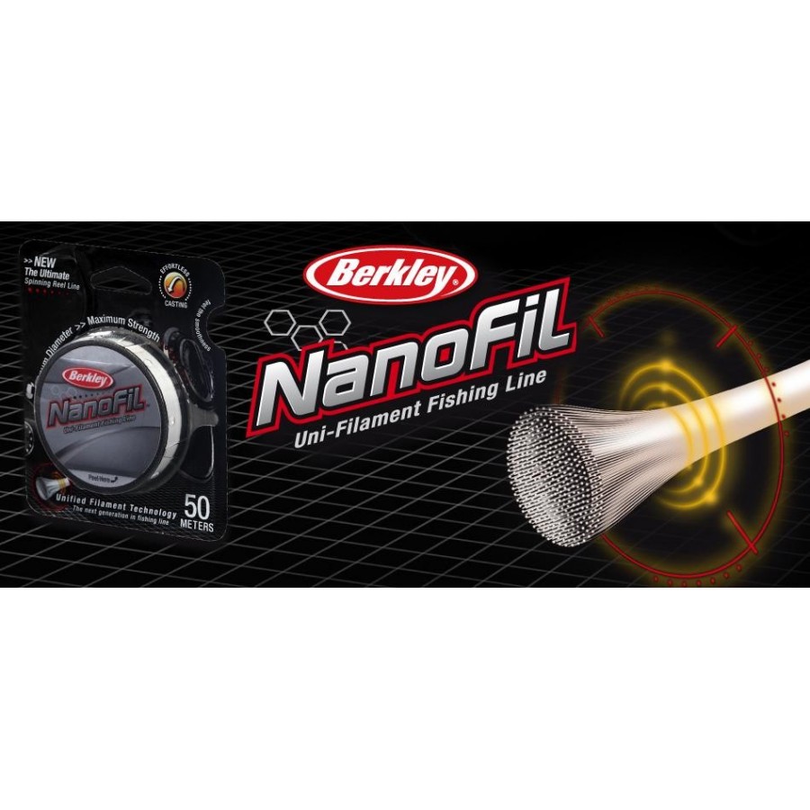 Berkley linea Nanofil Trenzada de ultima generacion.