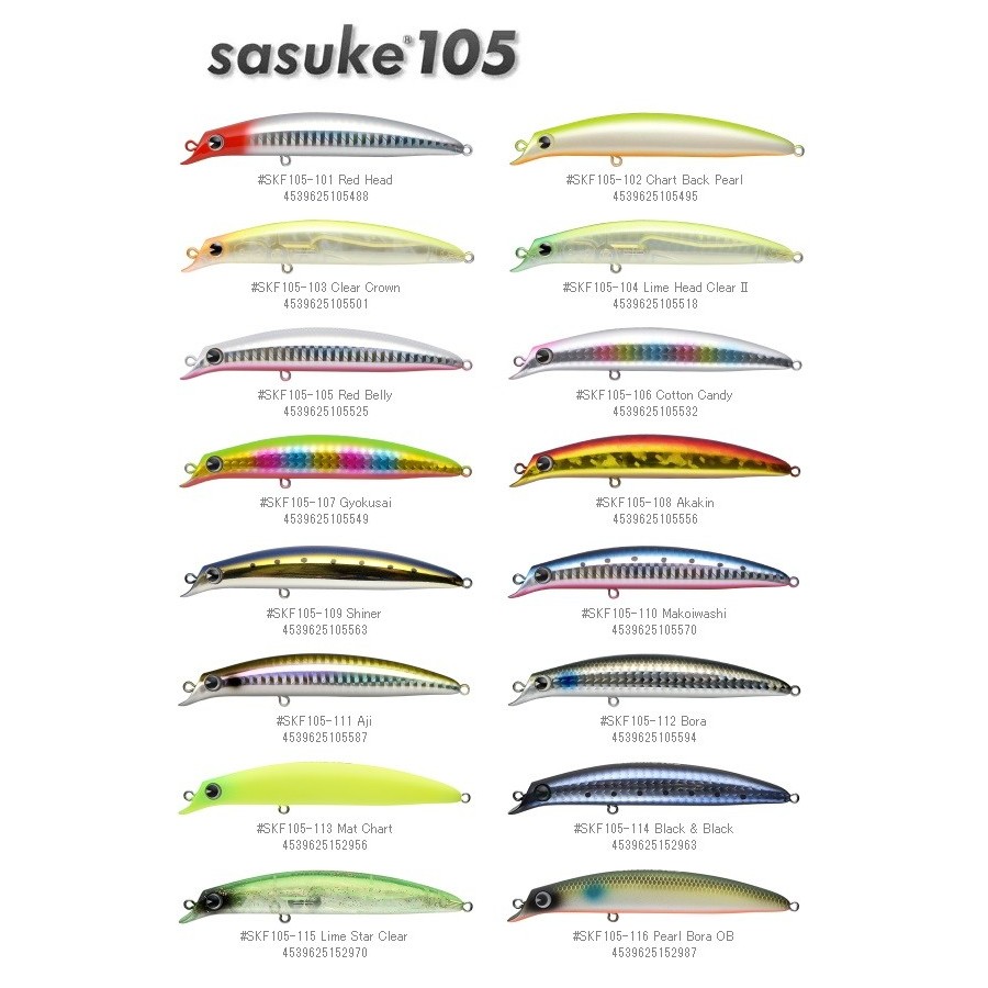 IMA Sasuke 105 13gr Color: 105 Red Belly