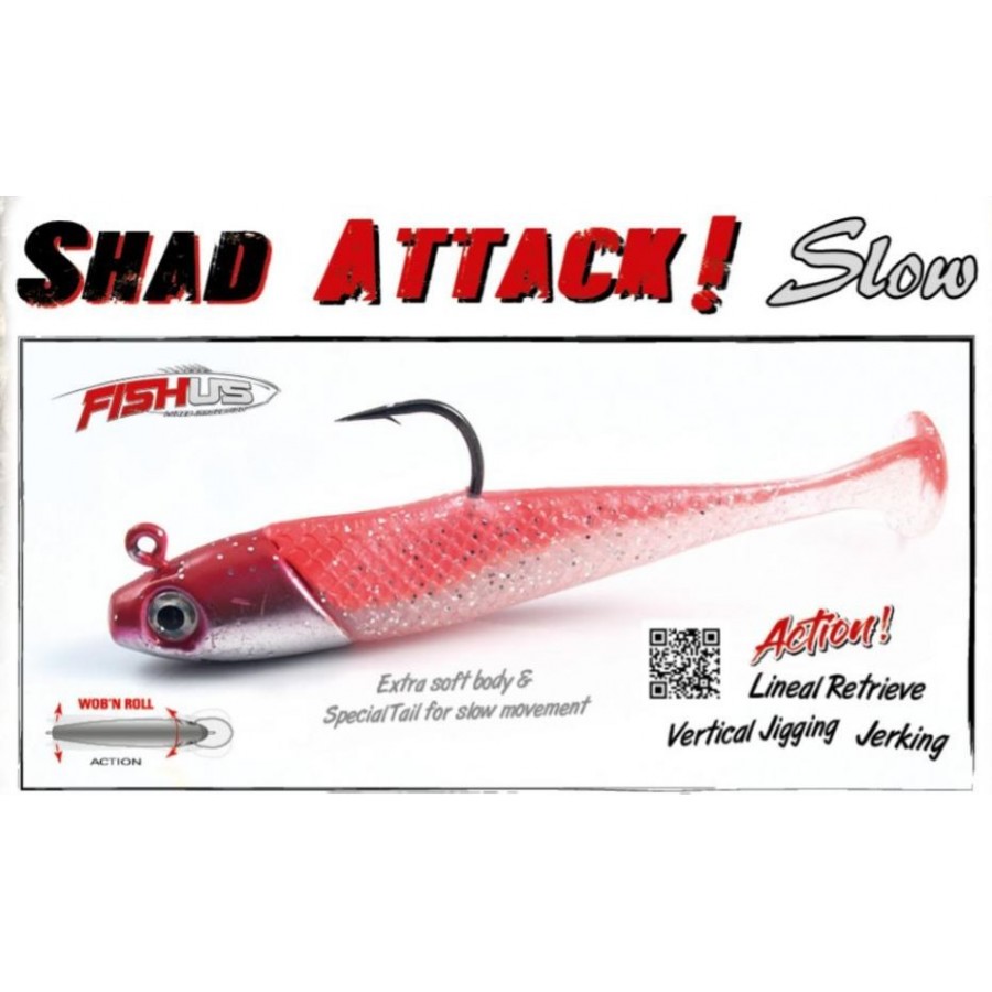 Fishus Shad Attack Slow 26g 100mm Color: 11