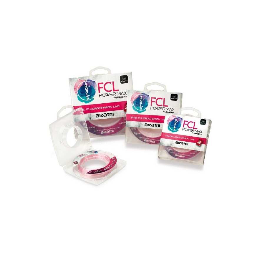 Akami FCL Power Max Pink Fluorocarbon Line