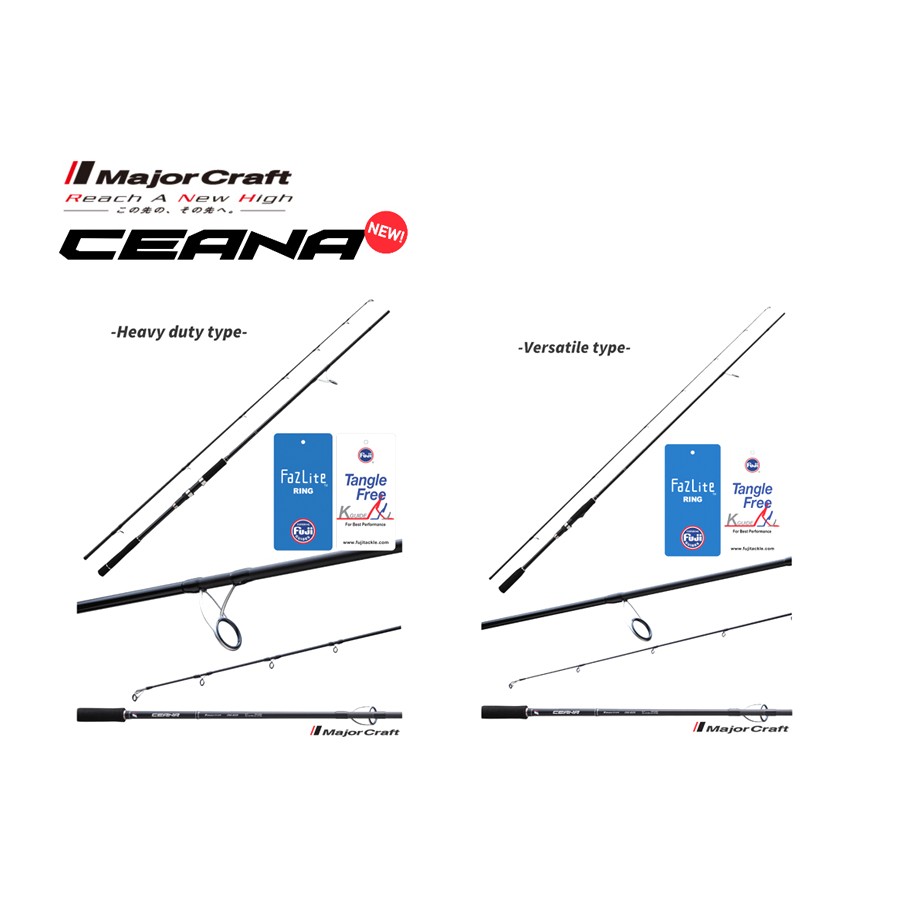 Major Craft Ceana CNS-802ML 2.44m 5-21g