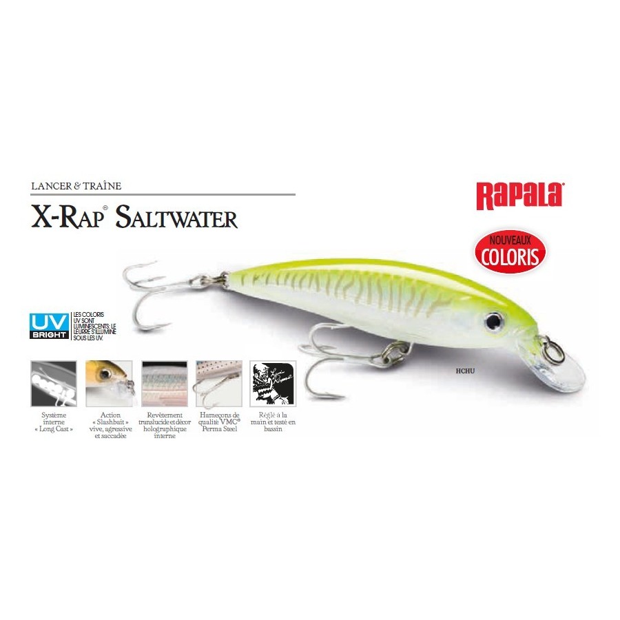 Rapala Saltwater X-Rap Lure 10cm 13gr MM