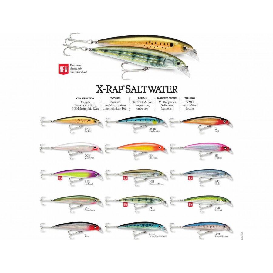 Rapala Saltwater X-Rap Lure 10cm 13gr MM