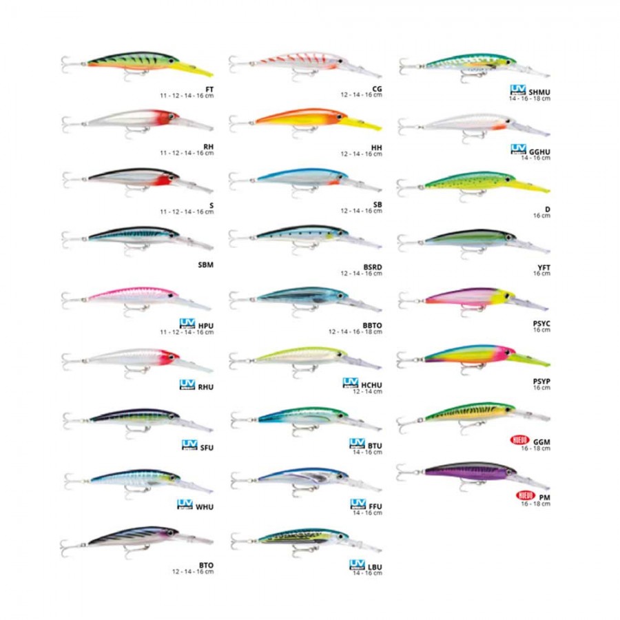 Rapala X-Rap Magnum 40 18cm 97gr Color FFU