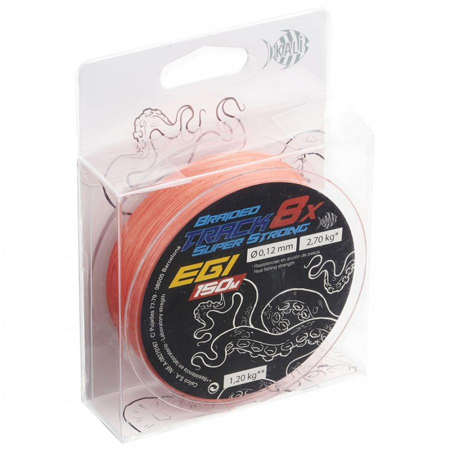 Trenzado Kali Braided Track 8x Super Strong EGI 150m