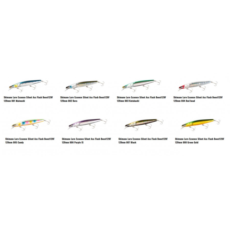 Señuelo Shimano Exsence Silent Assassin Flash Boost 129F 129mm 24g 001 Maiwashi