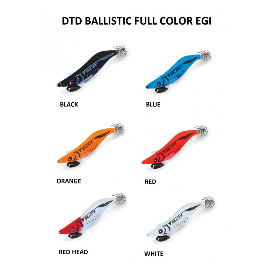 Jibionera DTD Ballistic Full Color Egi 3.0 Blue