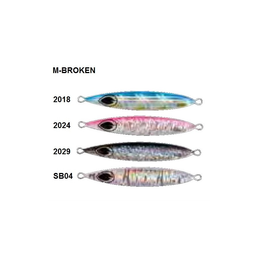 Mini jig de 60 gr y 100 mm Hart M-Broken